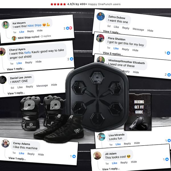 OnePunch™ - Smart Music Boxing Machine V2 | Best Machine In the World