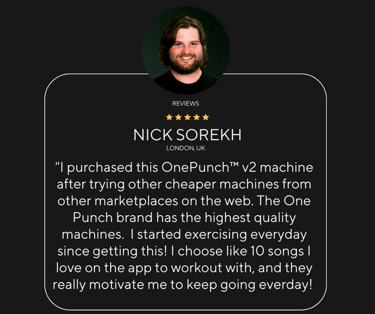 OnePunch™ - Smart Music Boxing Machine V2 | Best Machine In the World